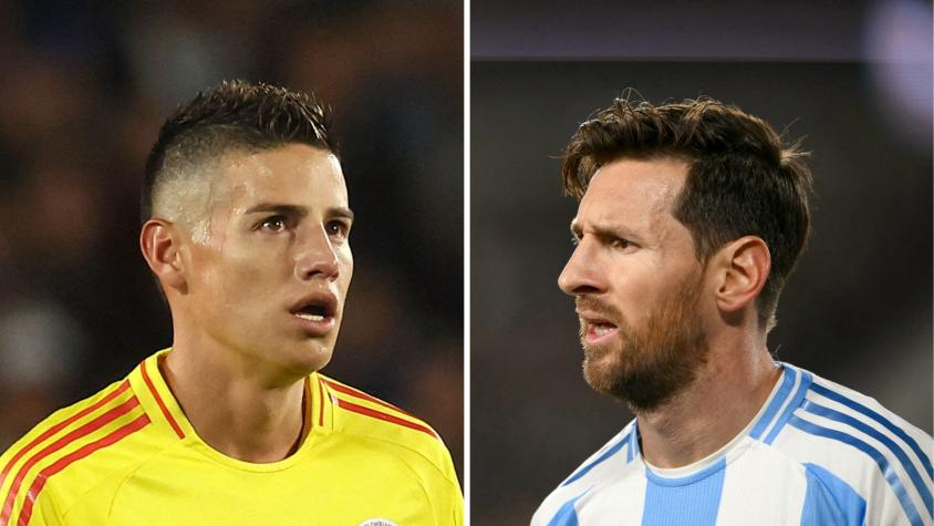 Messi Y James Protagonizan Pelea Esto Se Dijeron T13